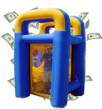 Blizzard of Bucks - National Cash Cube Money Machine Sales & Rentals